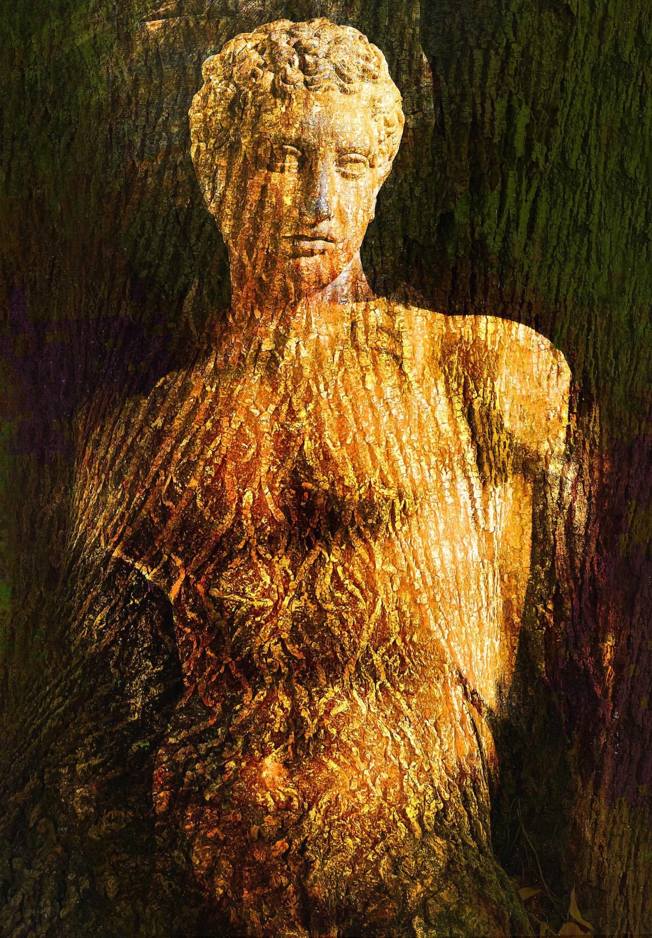 Chirone Art – Greek Mythology Painting by Dario Moschetta